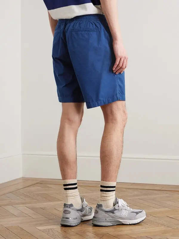 Polo Ralph Lauren Straight-leg Cotton Shorts - Blue