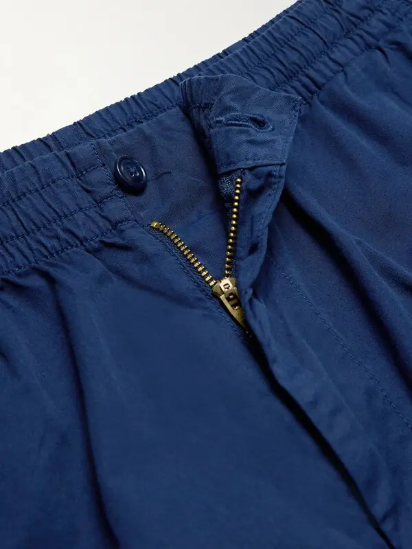 Polo Ralph Lauren Straight-leg Cotton Shorts - Blue
