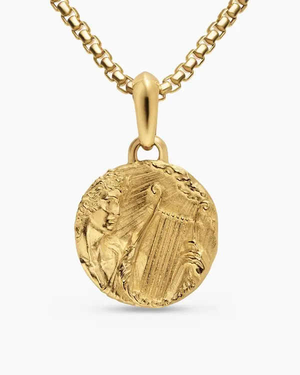 David Yurman Apollo Amulet In 18k Yellow Gold - All 18k Yellow Gold