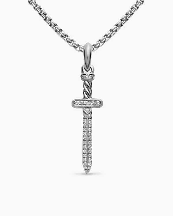 David Yurman Pavé Sword Amulet - Diamond