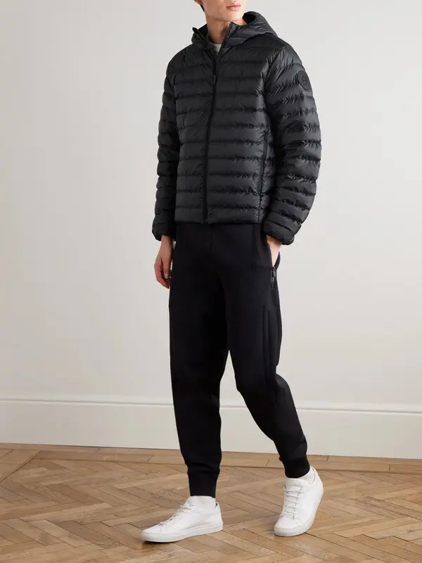 Canada Goose Stratus Quilted Recycled-ripstop Hooded Down Jacket
