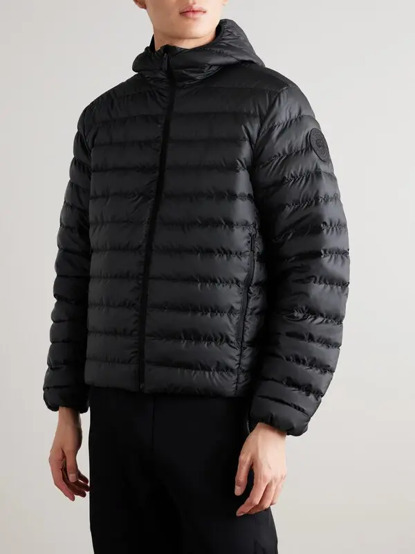 Canada Goose Stratus Quilted Recycled-ripstop Hooded Down Jacket