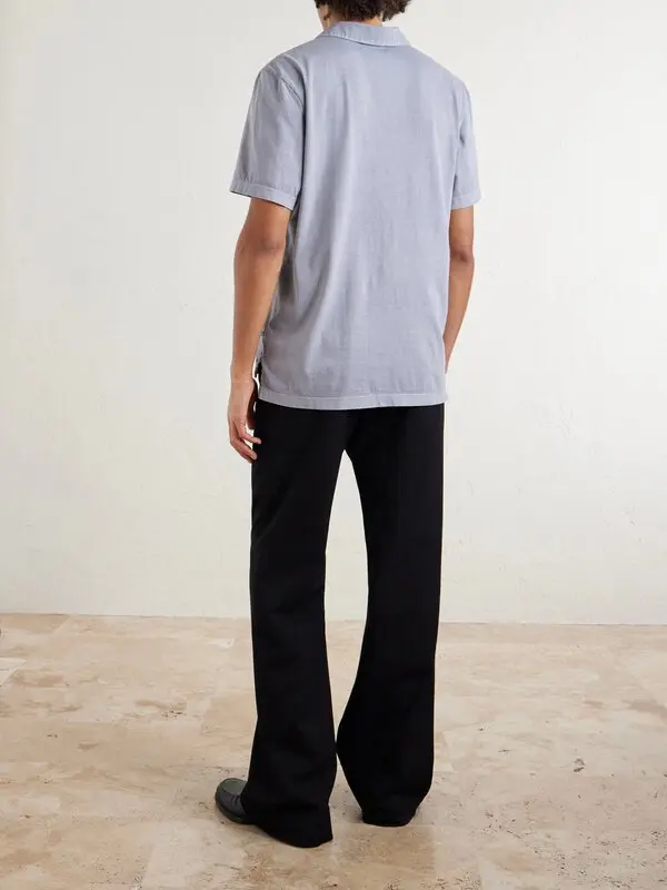 JAMES PERSE Supima Cotton-jersey Polo Shirt