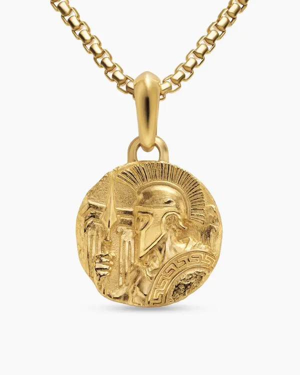 David Yurman Ares Amulet In 18k Yellow Gold - All 18k Yellow Gold