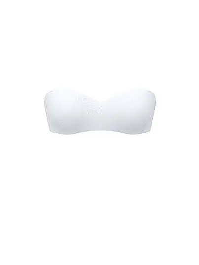Victoria's Secret Bare Lightly Lined Sweetheart Strapless Bra - White,ivory