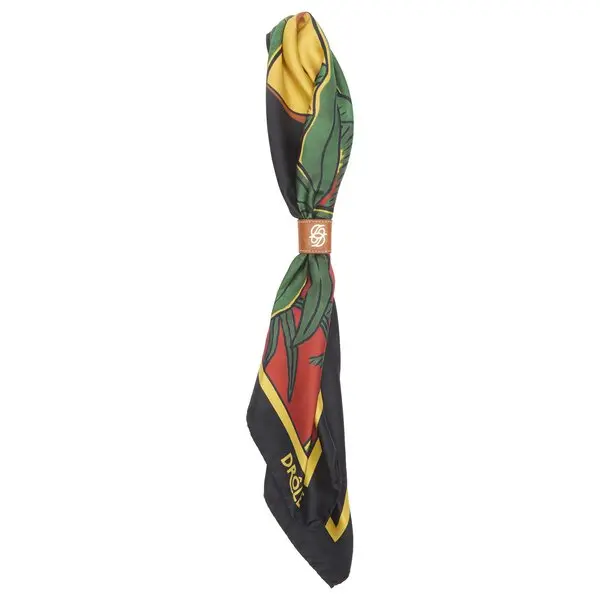 Drole De Monsieur Tropicana Neck Tie - Navy