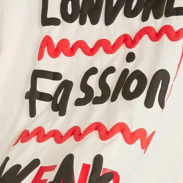 NAVINDER NANGLA X "londone Fassion Weak" Printed T-shirt