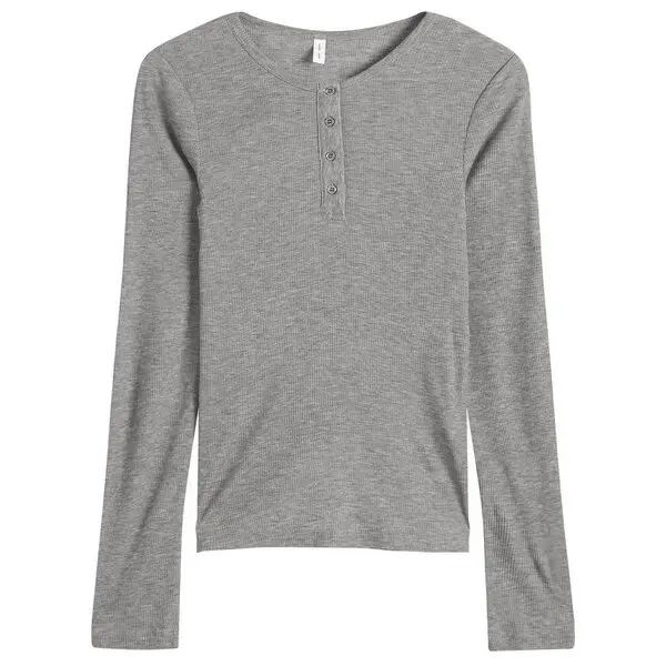 SAMSØE SAMSØE Sadodo Long Sleeve Henley Top