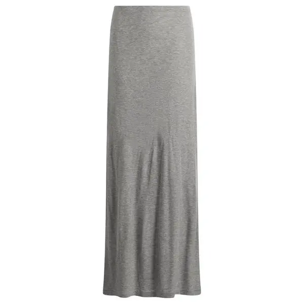 SAMSØE SAMSØE Sadou Jersey Maxi Skirt - Mid Grey Melange