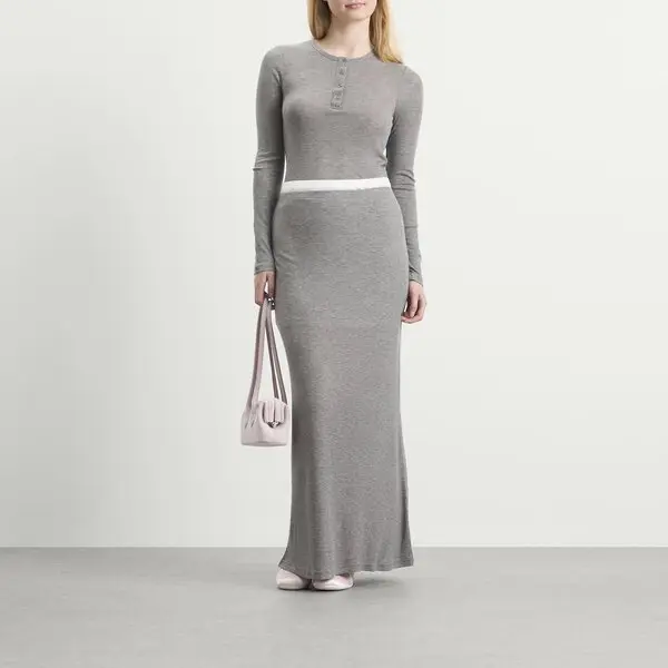 SAMSØE SAMSØE Sadou Jersey Maxi Skirt