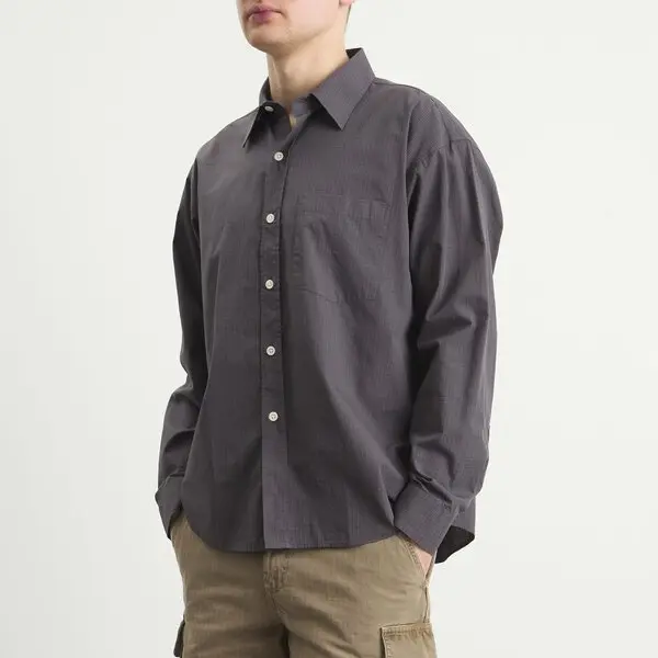 MFPEN Micro Check Poplin Executive Shirt