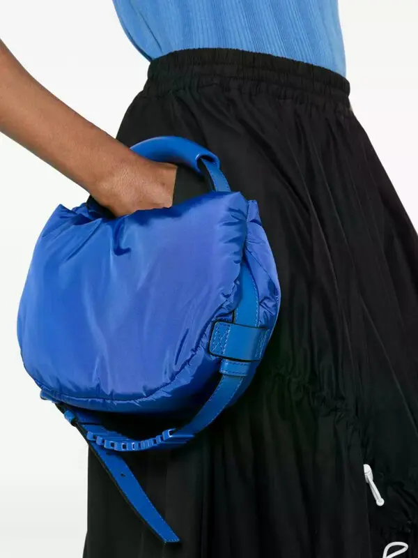 Moschino Padded Nylon Top Handle Bag