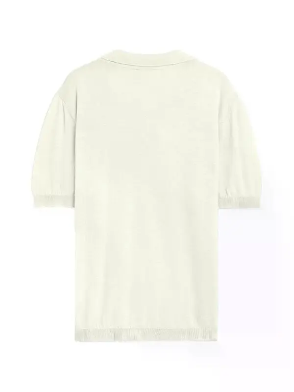 A PAPER KID Knitted Polo Shirt
