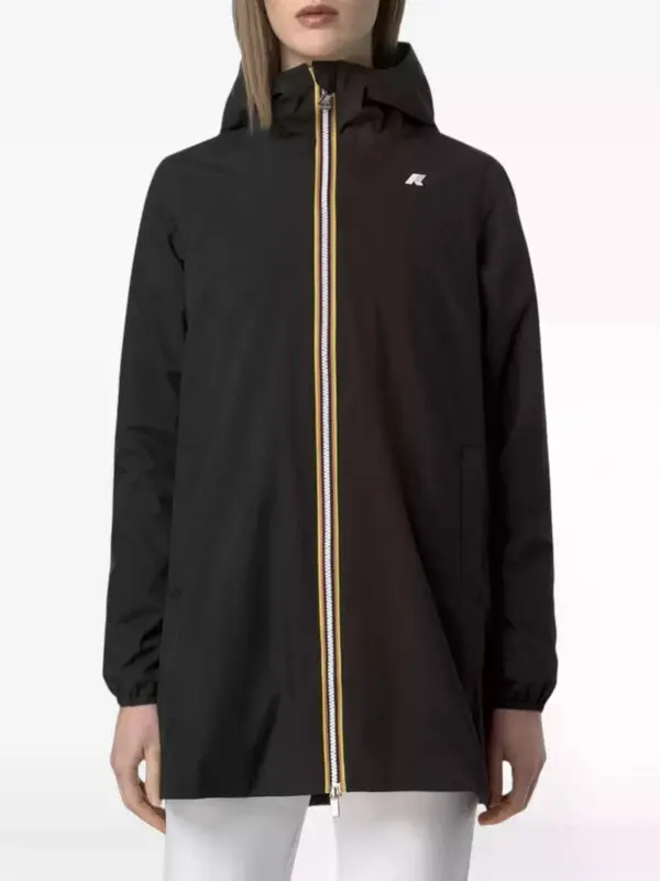 K-WAY Hooded Zip Jacket