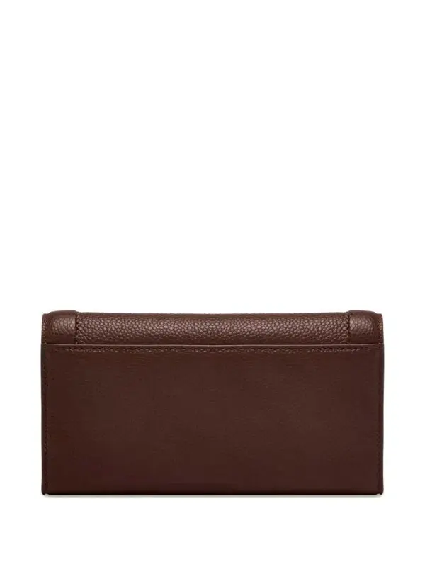 LANCEL Logo-detail Leather Wallet - Brown