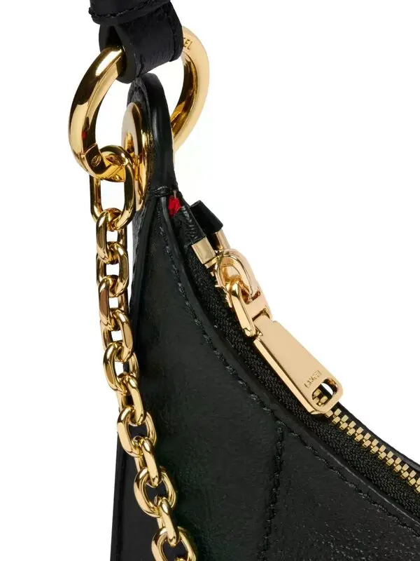LANCEL Croisette Chain-strap Shoulder Bag - Black