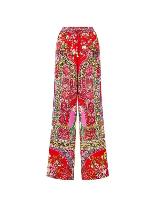 Camilla Heirloom Empire Floral-print Lounge Trousers