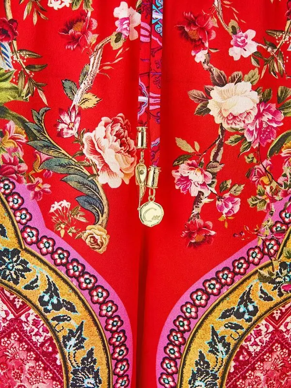 Camilla Heirloom Empire Floral-print Lounge Trousers