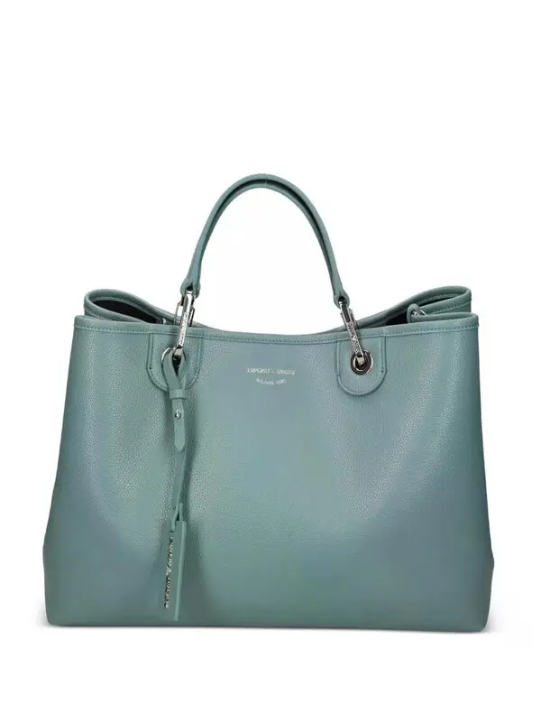 Emporio Armani Medium Myea Tote Bag - Blue