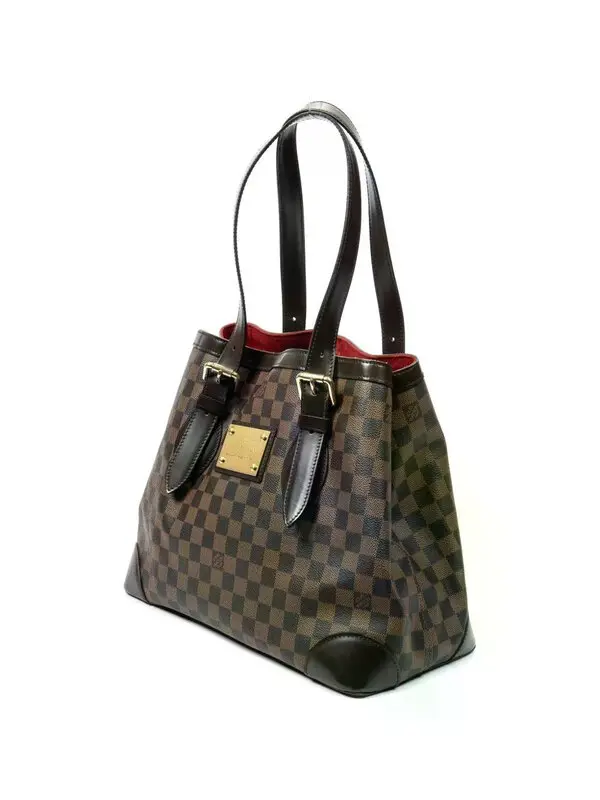 LOUIS VUITTON Hampstead Mm Tote Bag - Brown