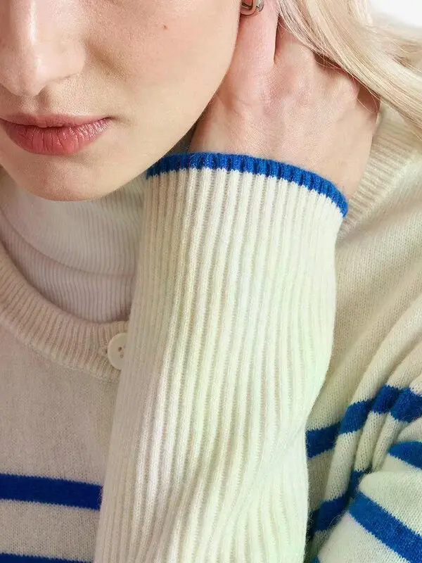 LA LIGNE Striped Cardigan