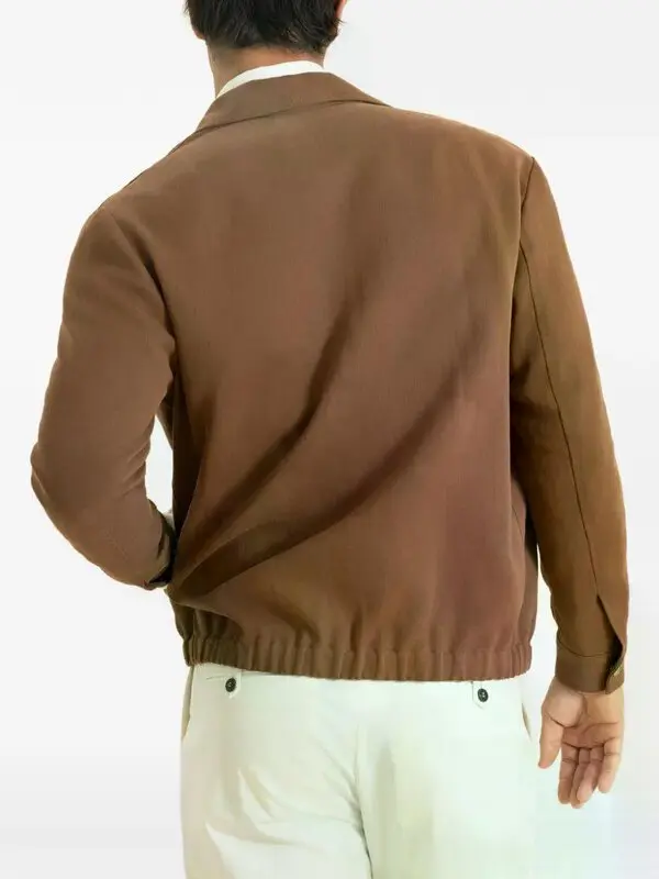 Eleventy Zip Bomber Jacket