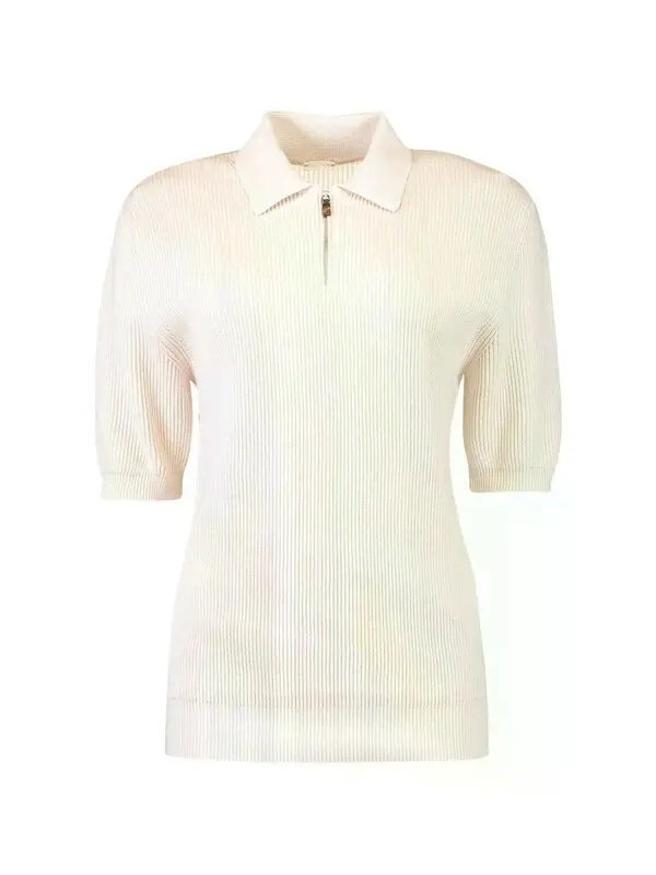 Eleventy Knit Short Sleeve Pullover