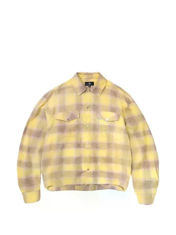 REPRESENT Vintage Flannel Pocket Shirt