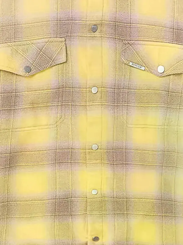 REPRESENT Vintage Flannel Pocket Shirt
