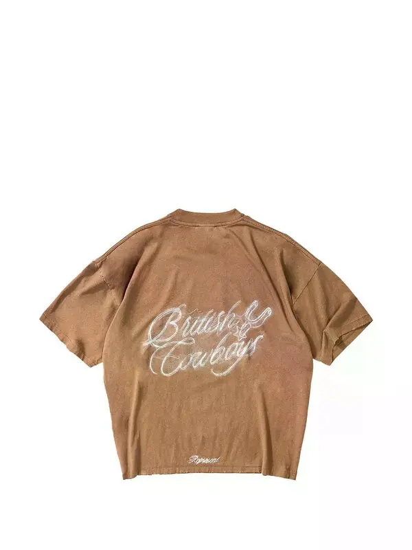 REPRESENT Graphic T-shirt - Brown