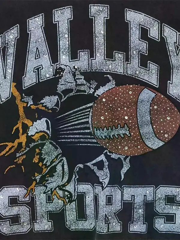 VALE FOREVER Football-print T-shirt