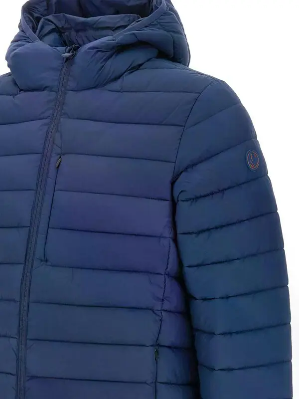 SAVE THE DUCK Quilted Zip-up Hooded Jacket