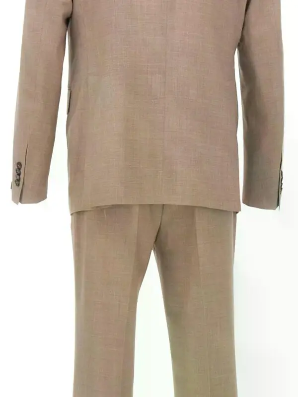 Tagliatore Contrast-button Lapel-pin Suit