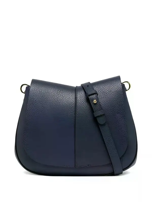 GIANNI CHIARINI Helena Round Shoulder Bag - Blue