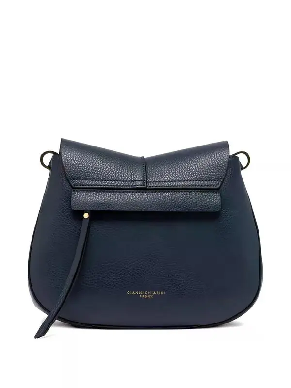 GIANNI CHIARINI Helena Round Shoulder Bag - Blue