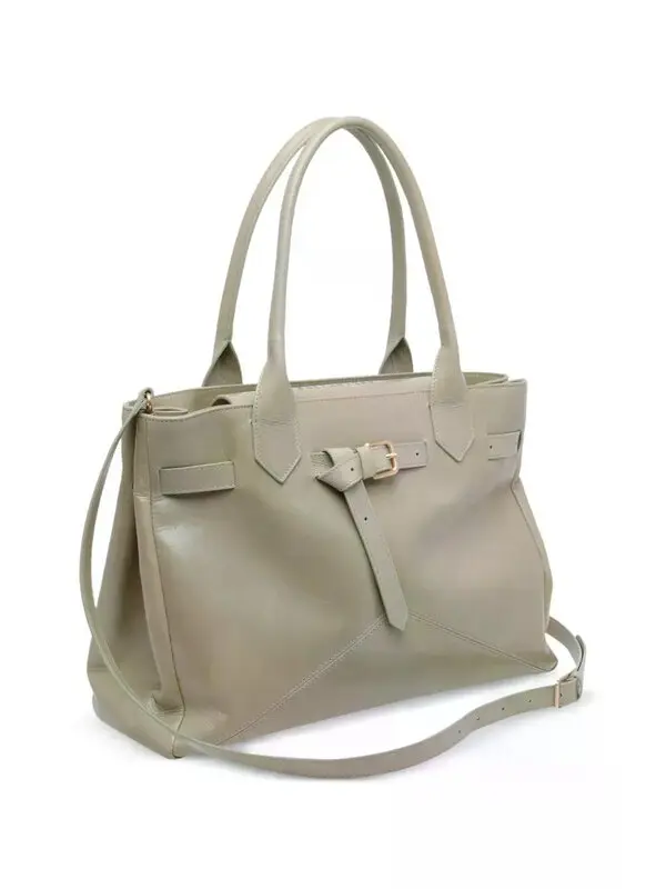 BALLANTYNE Kate Leather Shoulder Bag - Green