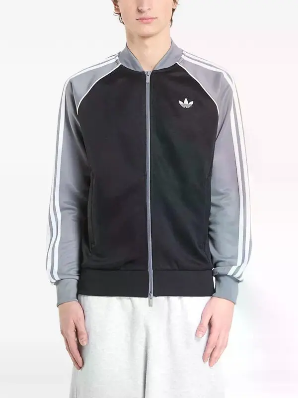 Adidas Three-stripe Track Jacket - Black