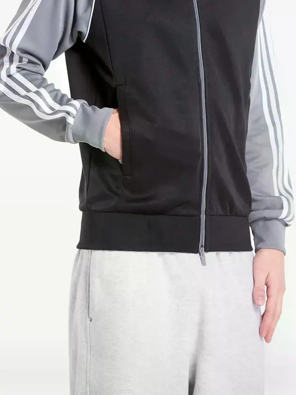 Adidas Three-stripe Track Jacket - Black