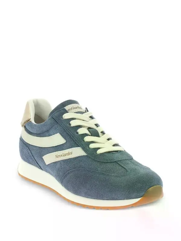 NEROGIARDINI Suede Lace-up Sneakers