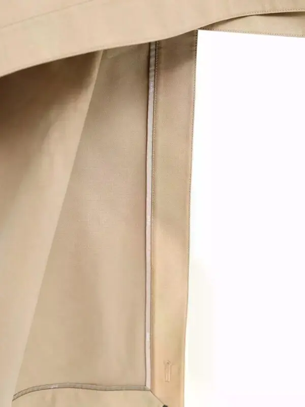 Loewe Draped Panel Mini Skirt - Neutrals