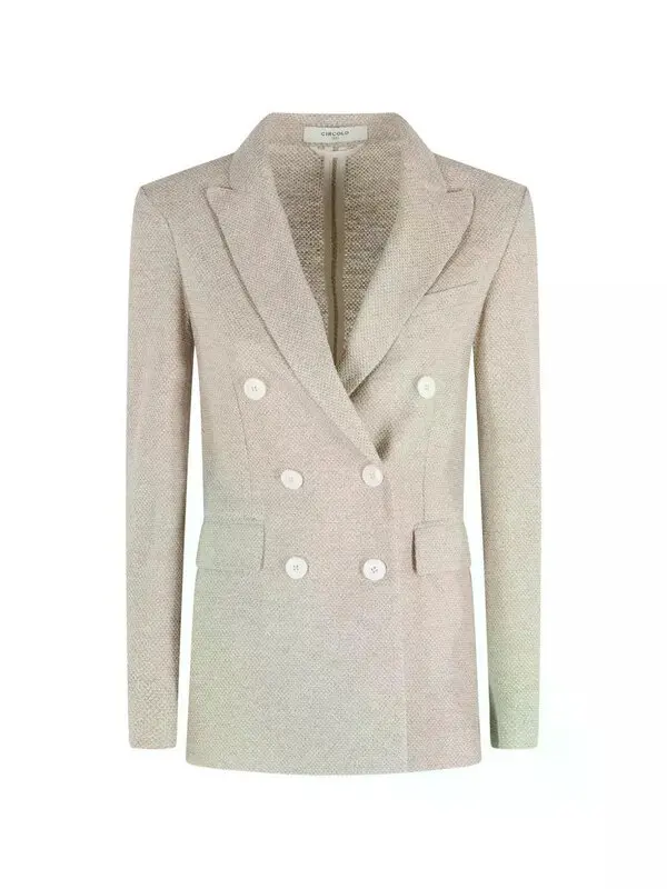 CIRCOLO 1901 Mélange Double-breasted Blazer