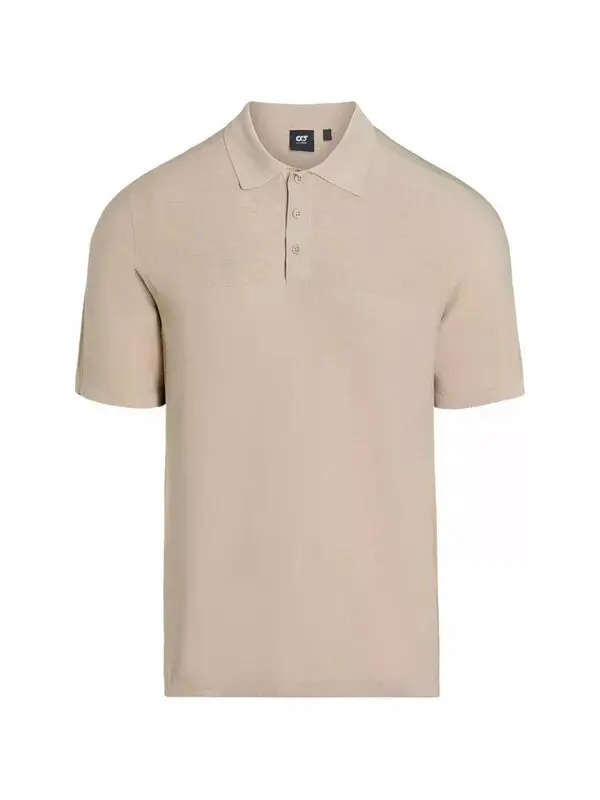 ALPHA TAURI Knitted Polo Shirt