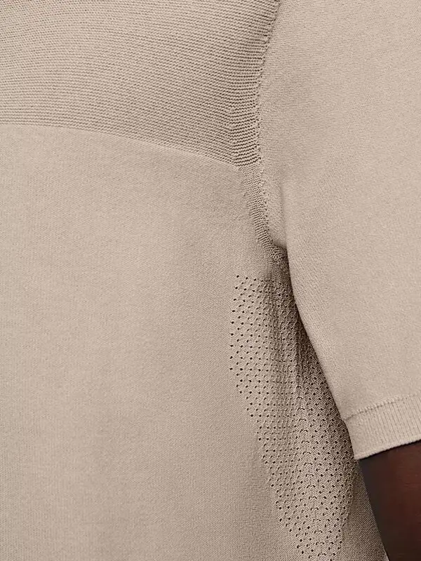 ALPHA TAURI Knitted Polo Shirt