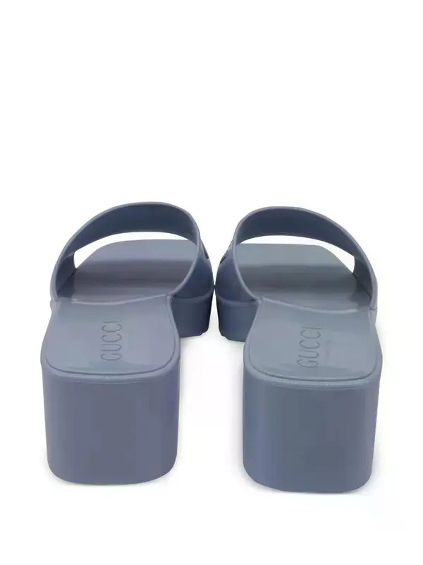 Gucci Embossed-logo Sandals