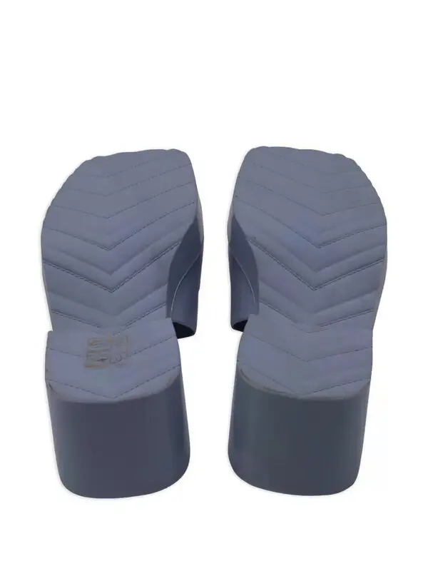 Gucci Embossed-logo Sandals