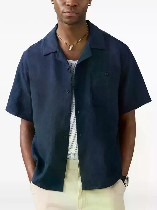 PERCIVAL Camp-collar Pocket Shirt