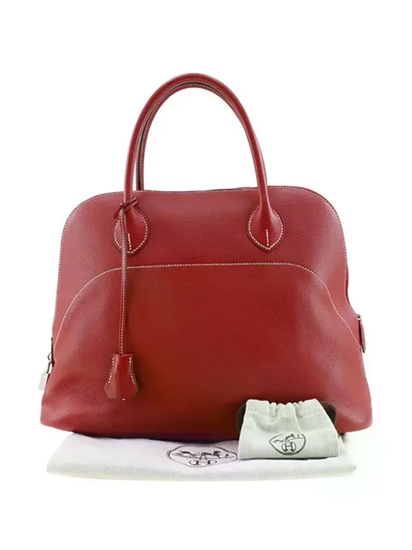 Hermès 2015 Bolide Relax 35 Handbag - Red