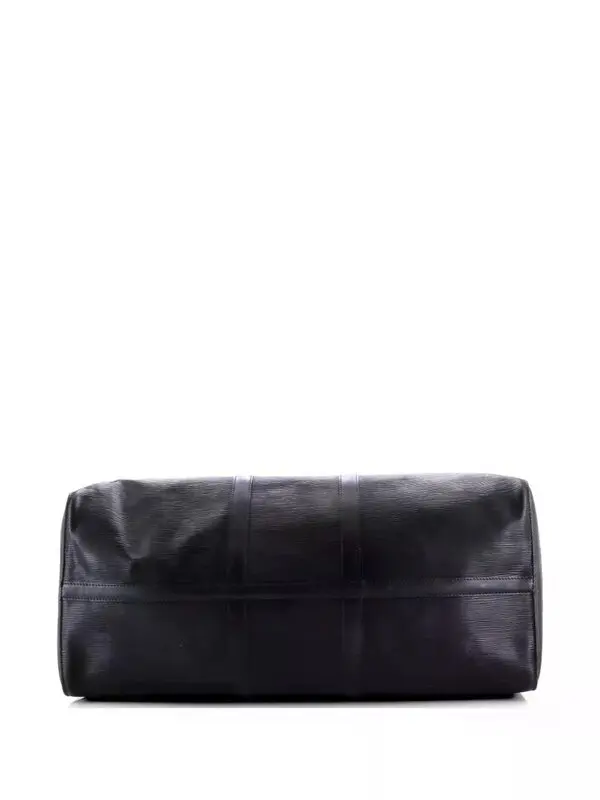 LOUIS VUITTON Keepall Bag Epi Leather 55 - Black