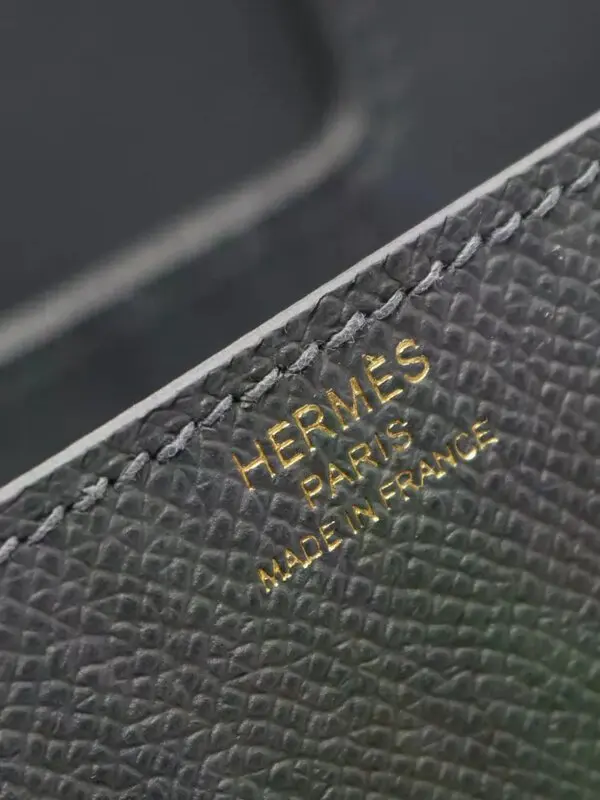 Hermès 2024 Mini Epsom Della Cavalleria Crossbody Bag - Grey