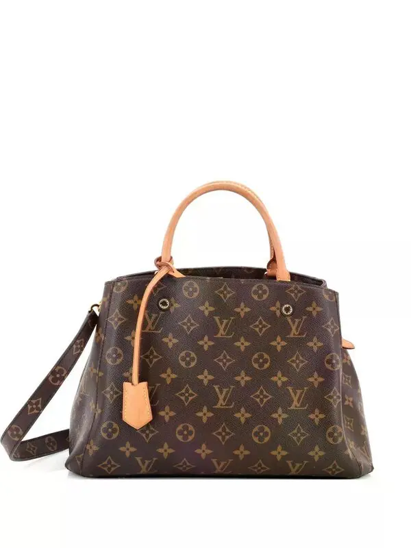 LOUIS VUITTON Montaigne Handbag Monogram Canvas Mm